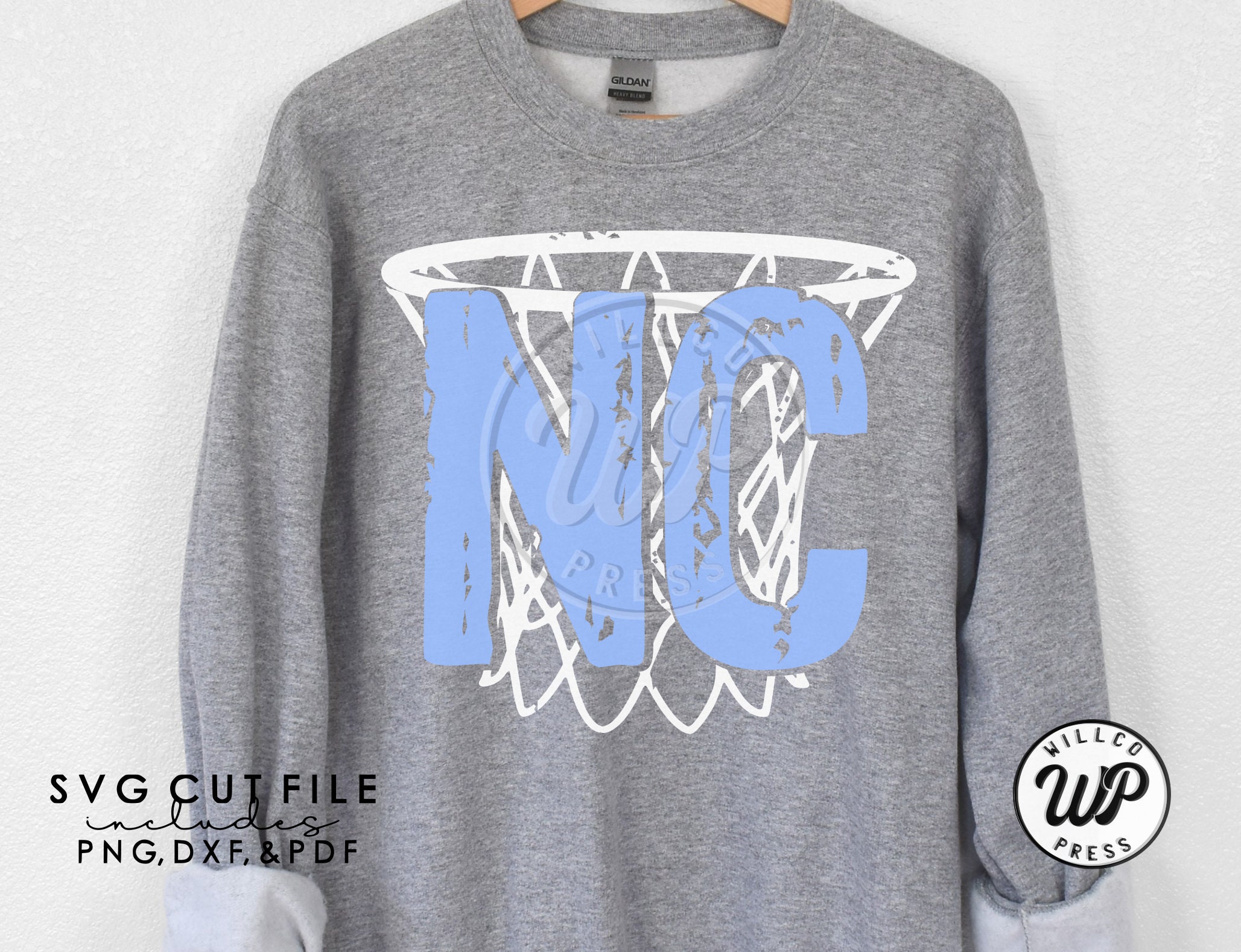NC Basketball Svg, North Carolina Svg, Grunge Distressed, Png, Dxf, Svg ...