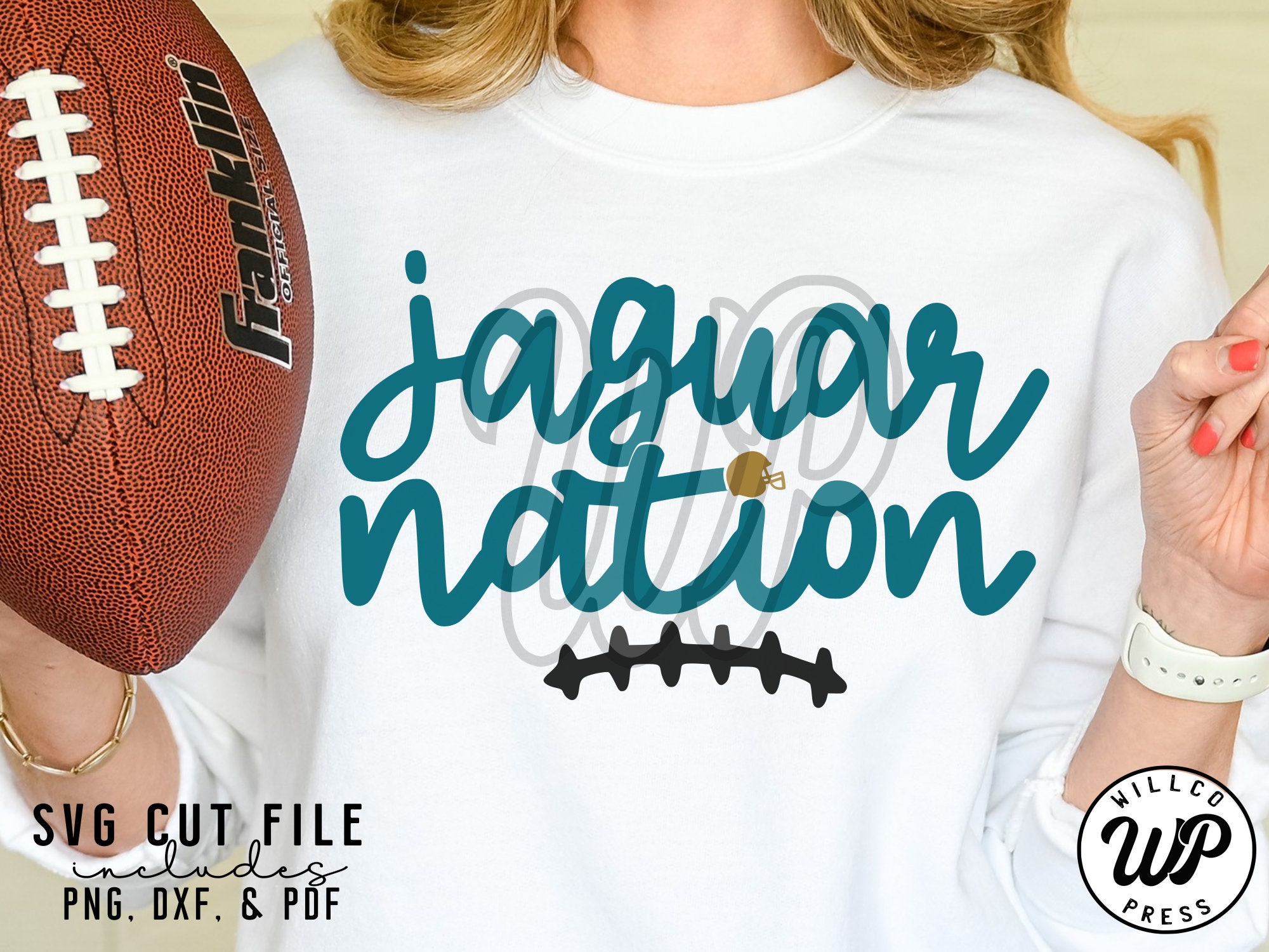 Jaguar Nation Svg, Jaguars Football, Png, Dxf, Svg Files for Cricut ...