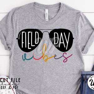 Field Day Vibes Svg, Field Day Svg, Png, Dxf, Cricut Cut File, Teacher ...