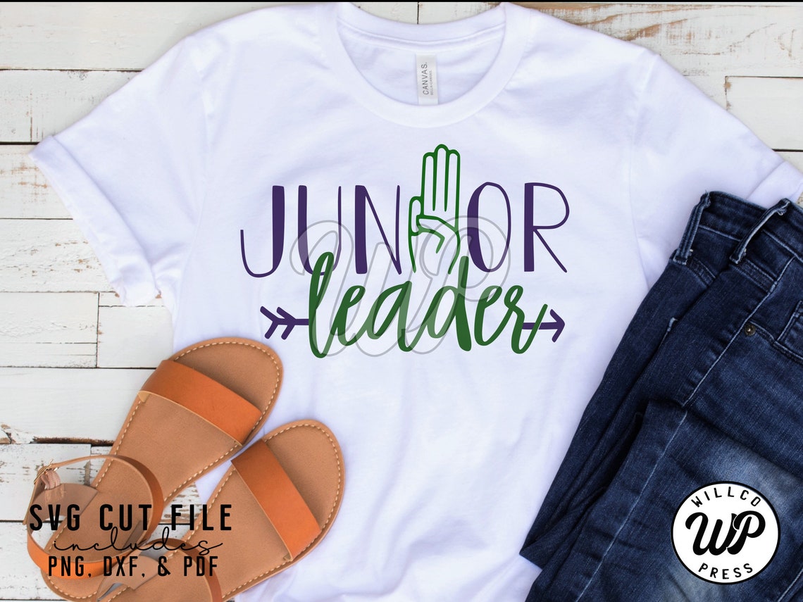 Junior Leader Svg Scouts Scout Troop Png Dxf Svg Files - Etsy