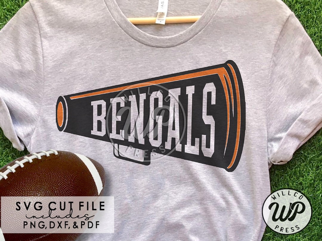 Bengals Mascot Svg, Bengals Cheer Png, School Sports, Digital Download ...