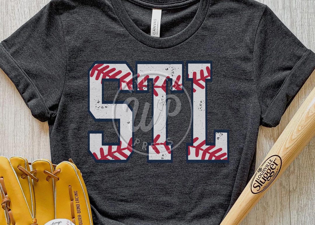 STL Baseball Png, St Louis Svg, Digital Download, Transparent Png, Dtf ...