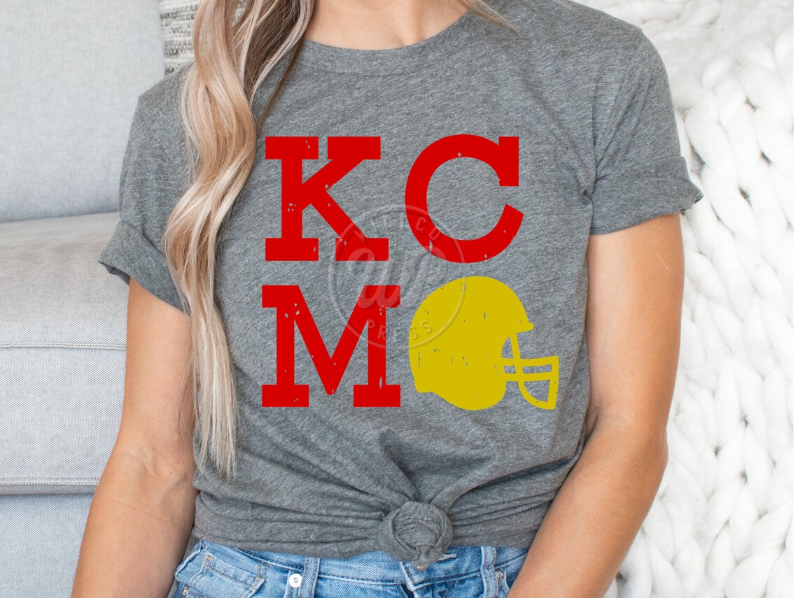 Kansas City Football Svg KCMO Svg Grunge Dxf Png Svg - Etsy