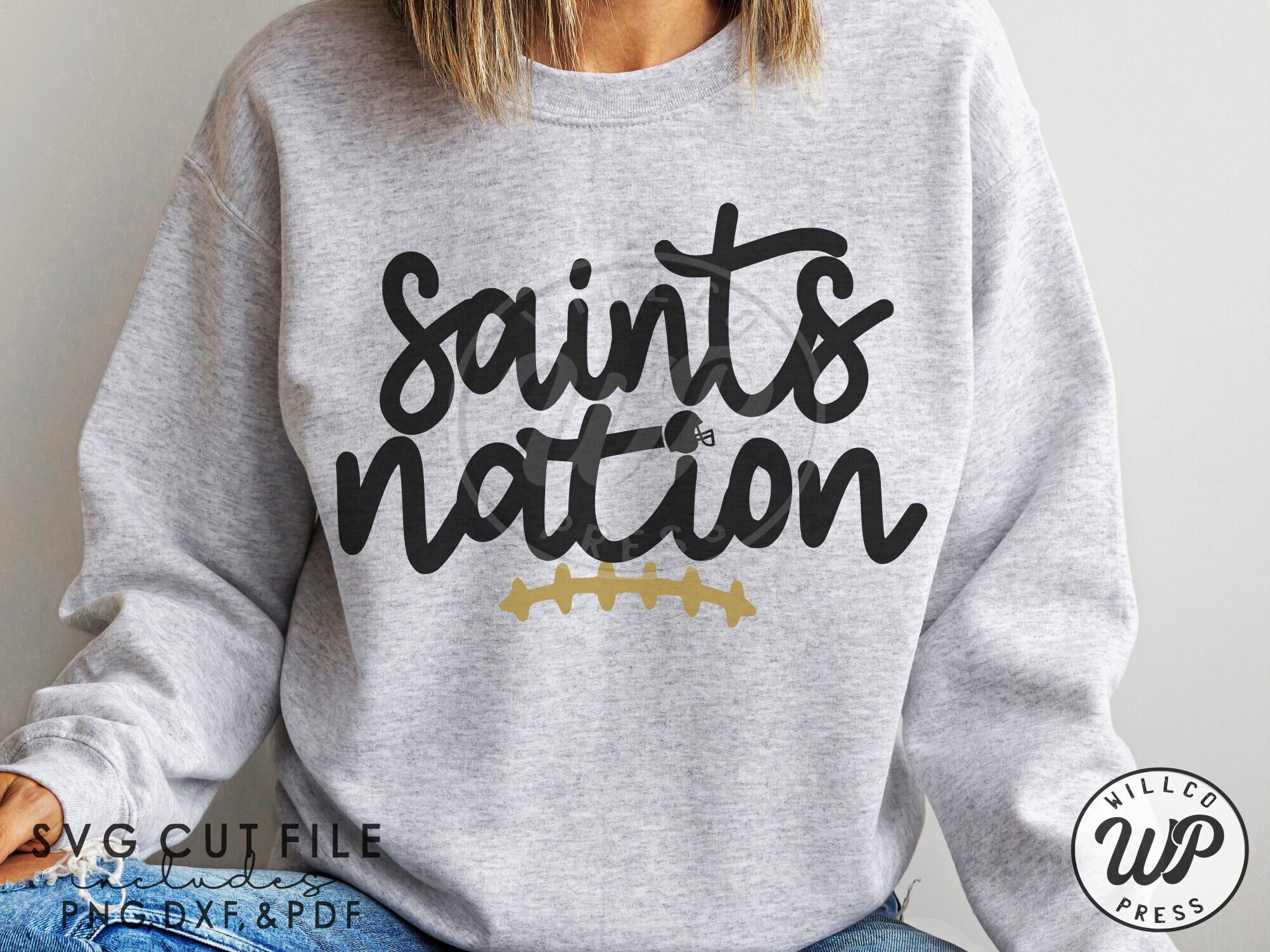 Saints Nation Svg Saints Football Png Dxf Svg Files for - Etsy