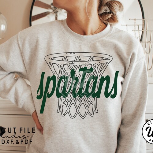 Go Spartans Football SVG/DXF/PNG File for Cutting Machines - Etsy