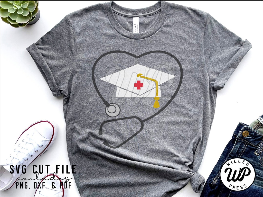 Nursing School Grad, Nurse Graduation Svg, Rn Graduate, Lpn Grad, Png ...