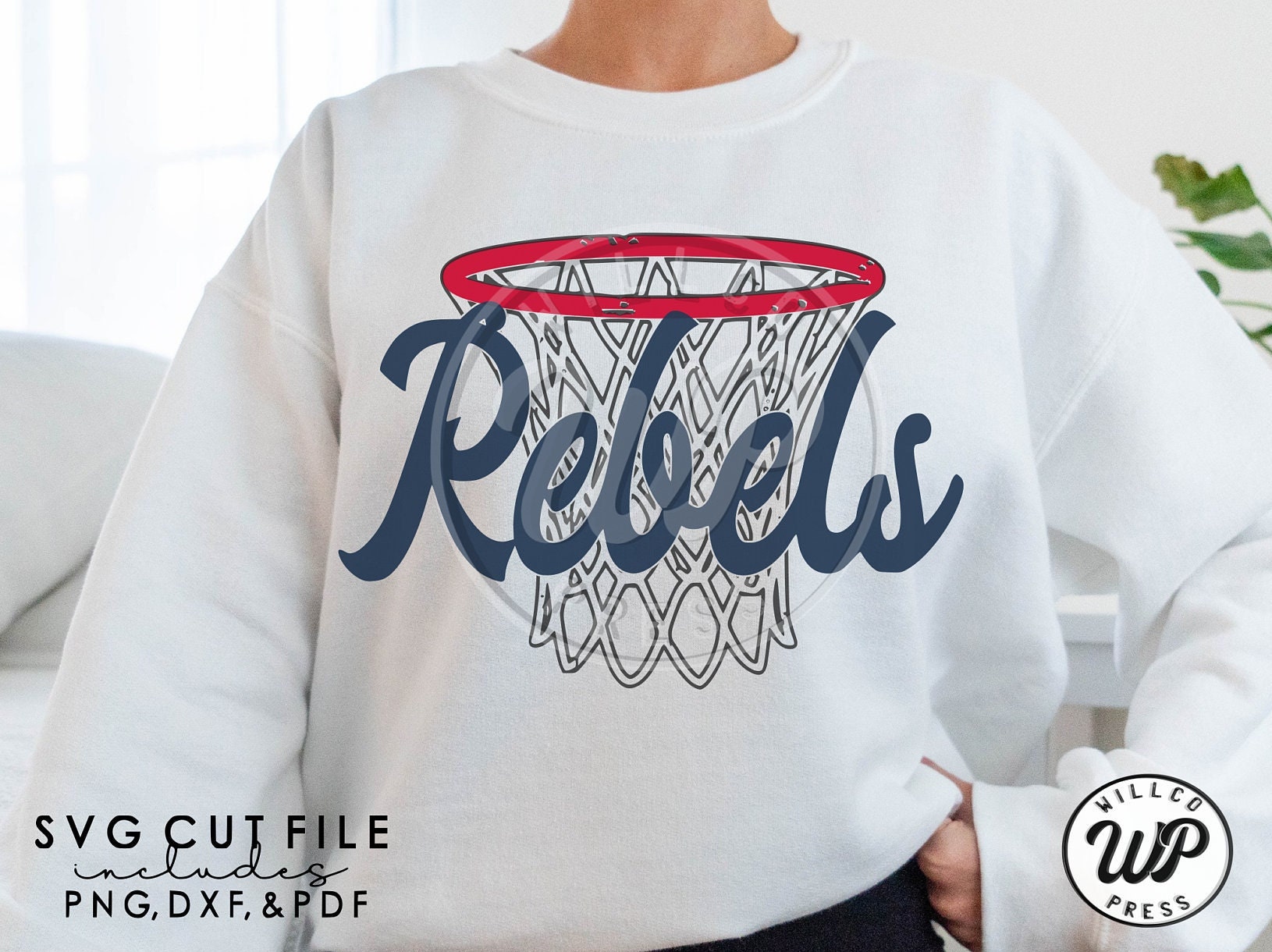 Rebels Basketball, Rebels Net Svg, Grunge Distressed, Png, Dxf, Svg ...