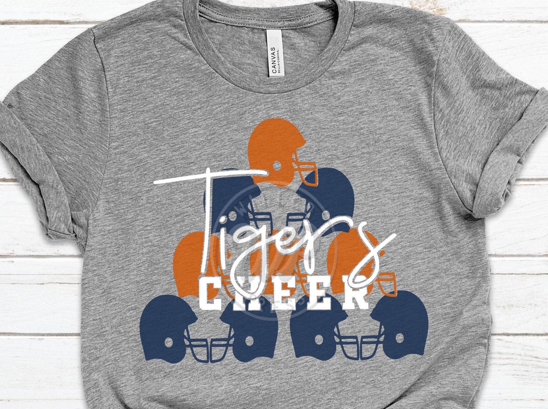 Tigers Cheer Svg Football Cheerleader Cheerleading Png - Etsy
