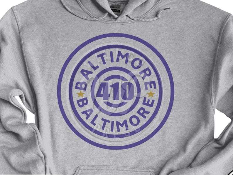Baltimore Svg, 410 Area Code, Svg Files for Cricut, Sublimination, Dxf ...