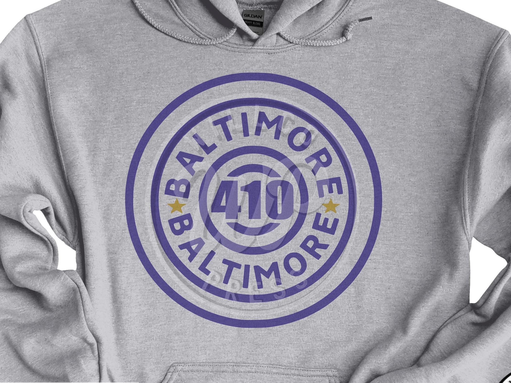 Baltimore Svg, 410 Area Code, Svg Files for Cricut, Sublimination, Dxf ...