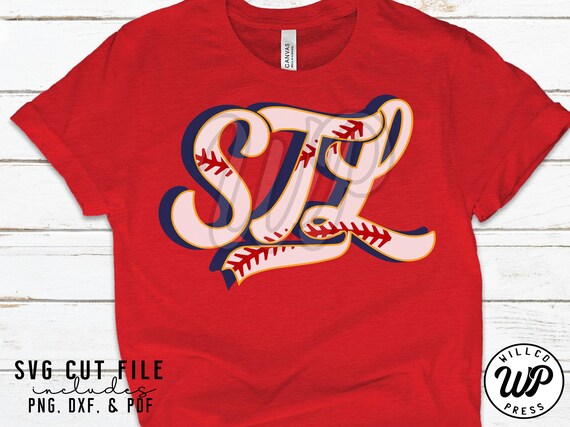 STL Svg St Louis Baseball Svg Png Dxf Svg Files for - Etsy