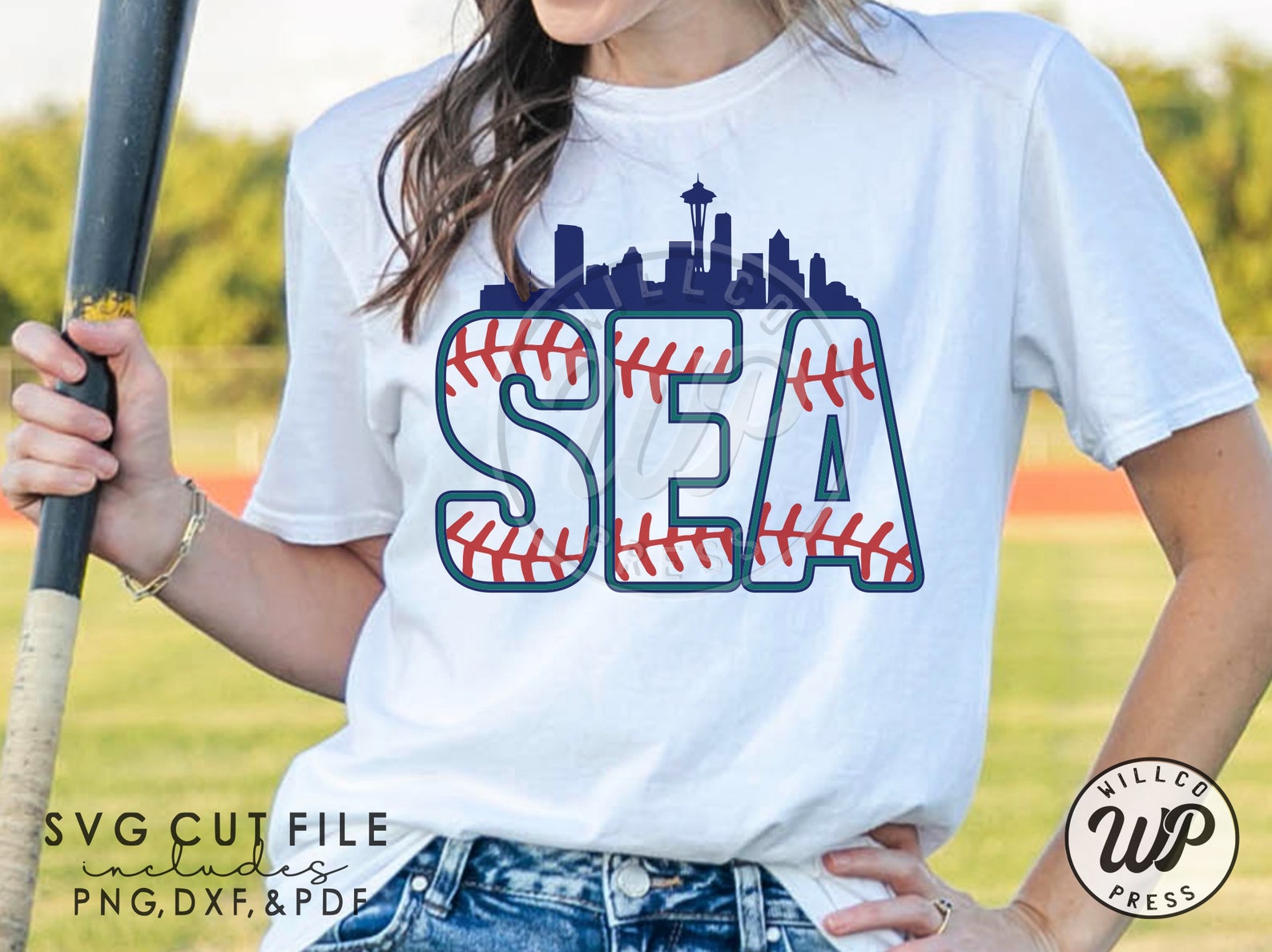 SEA Baseball Svg Seattle Svg Airport Code Png Dxf Svg - Etsy