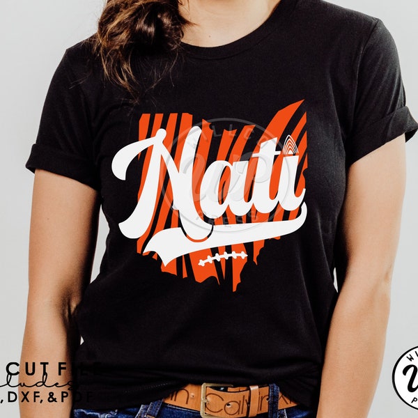 Cincinnati Bengals Stripes Svg - Etsy