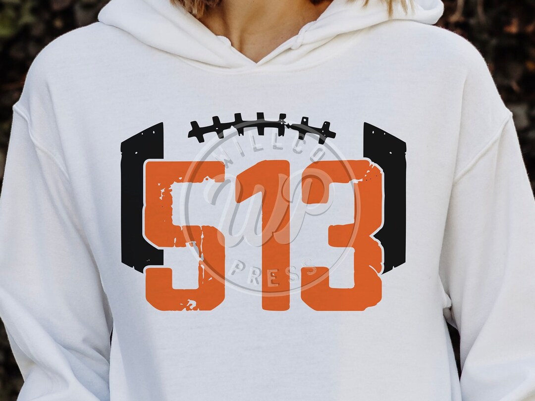513 Football Svg, Cincinnati Area Code, Digitial Download, Transparent ...