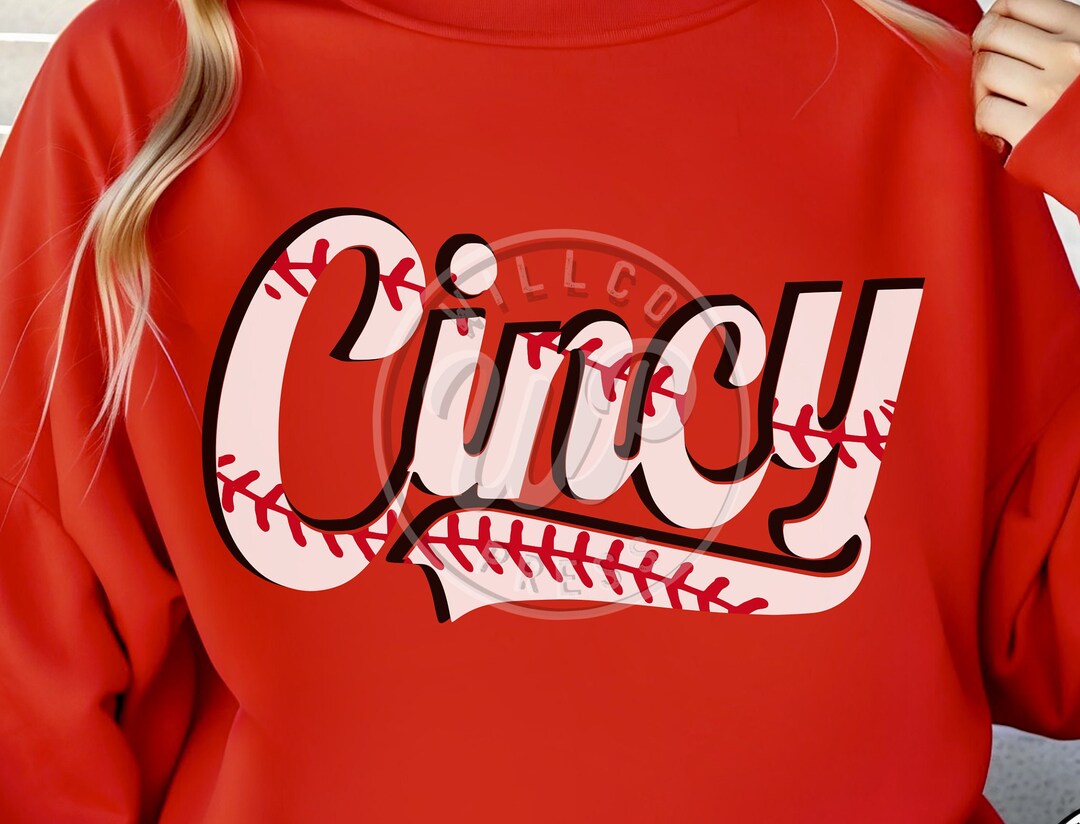 Cincy Svg, Cincinnati Png, Baseball Svg, Svg Files for Cricut, Dxf, Png ...