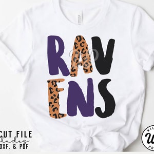 Ravens Svg, Cheetah Print, Dxf, Png, Instant Download, Digital Cut File ...