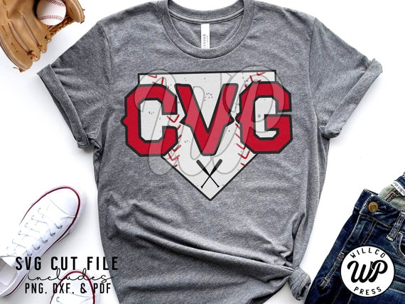 CVG Svg Cincinnati Svg Baseball Svg Grunge Distressed - Etsy Canada