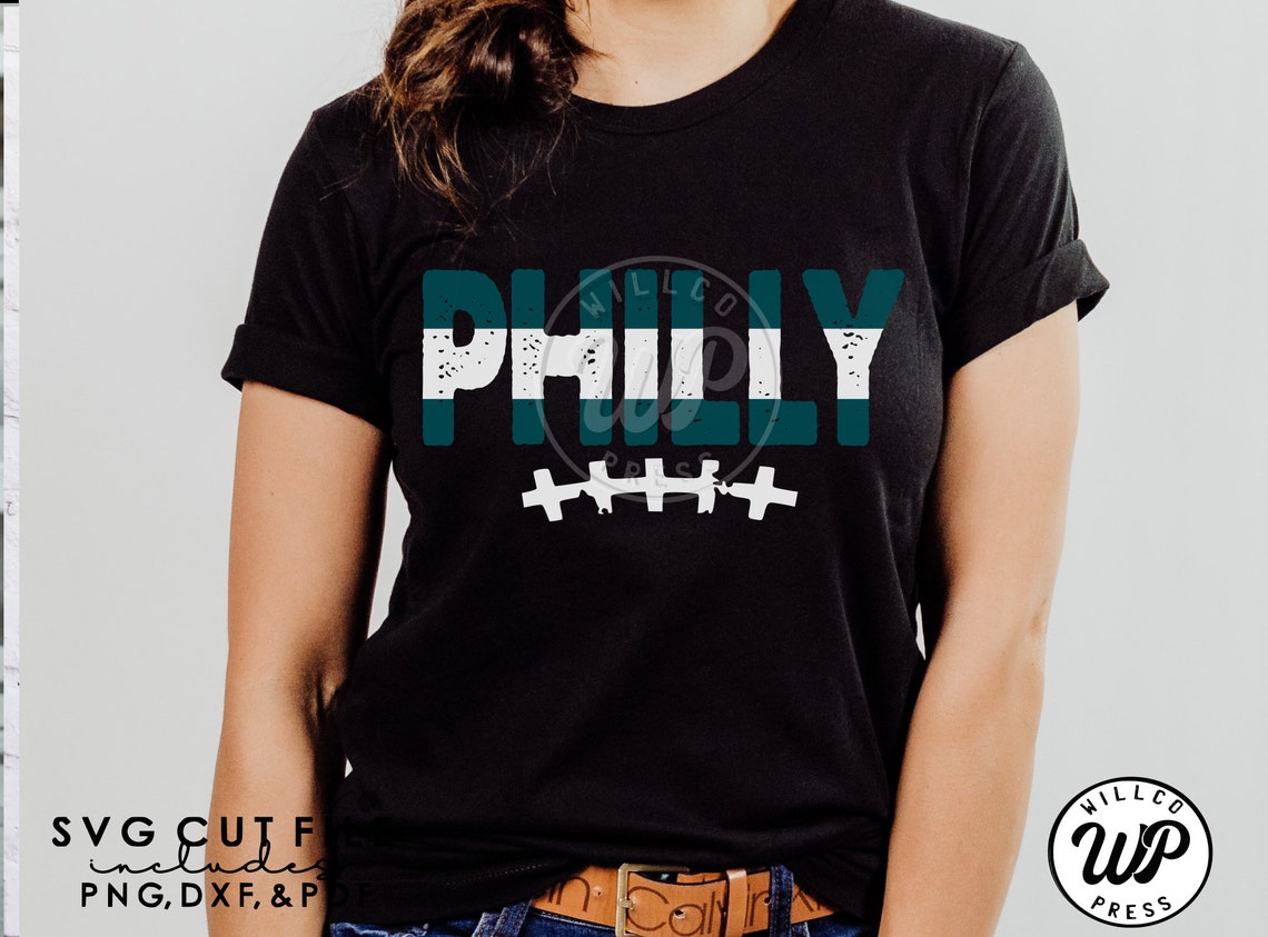 Philly Football Svg Philadelphia Svg Grunge Distressed Png - Etsy