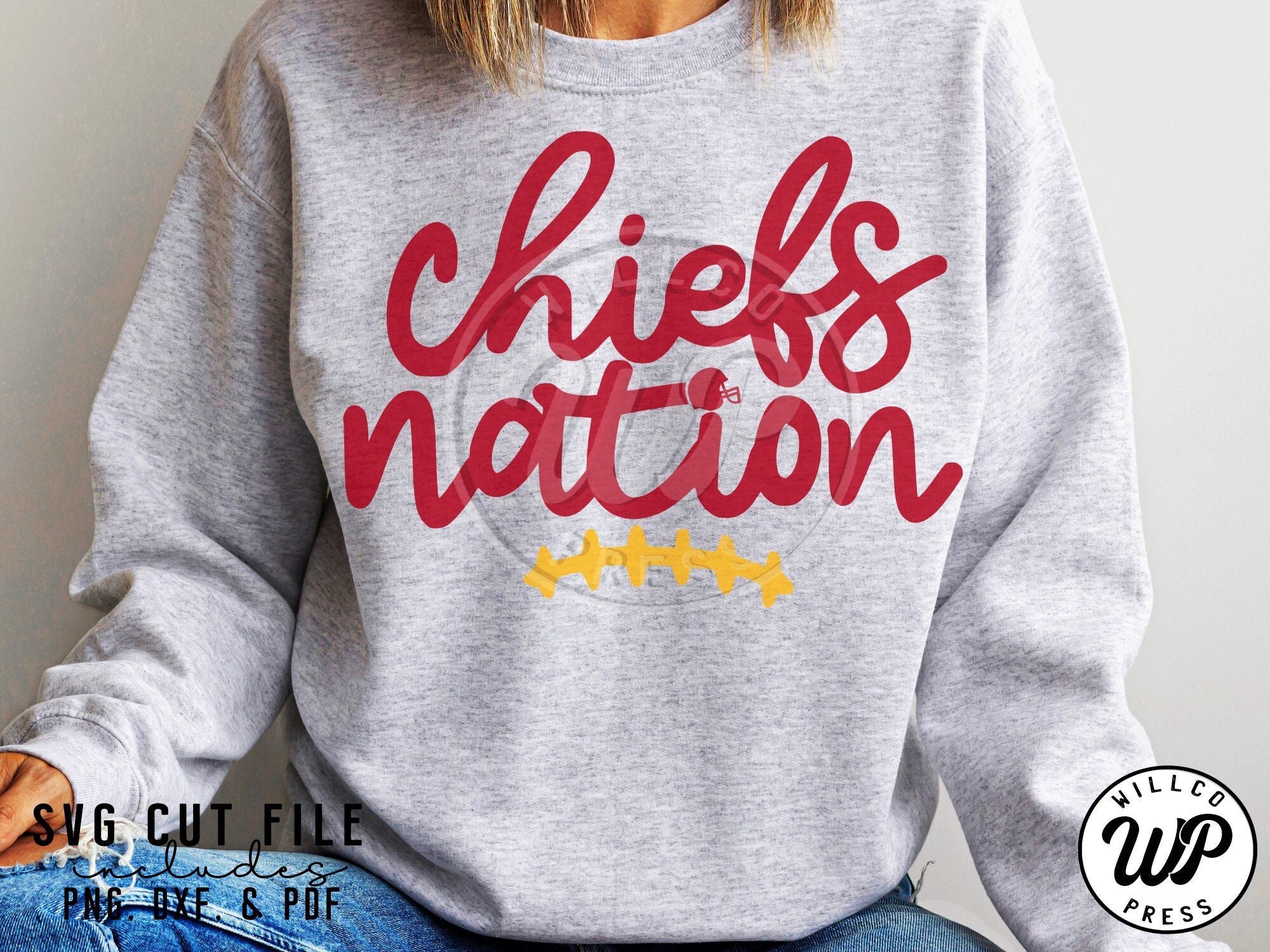 Chiefs Nation Svg Chiefs Football Png Dxf Svg Files for - Etsy