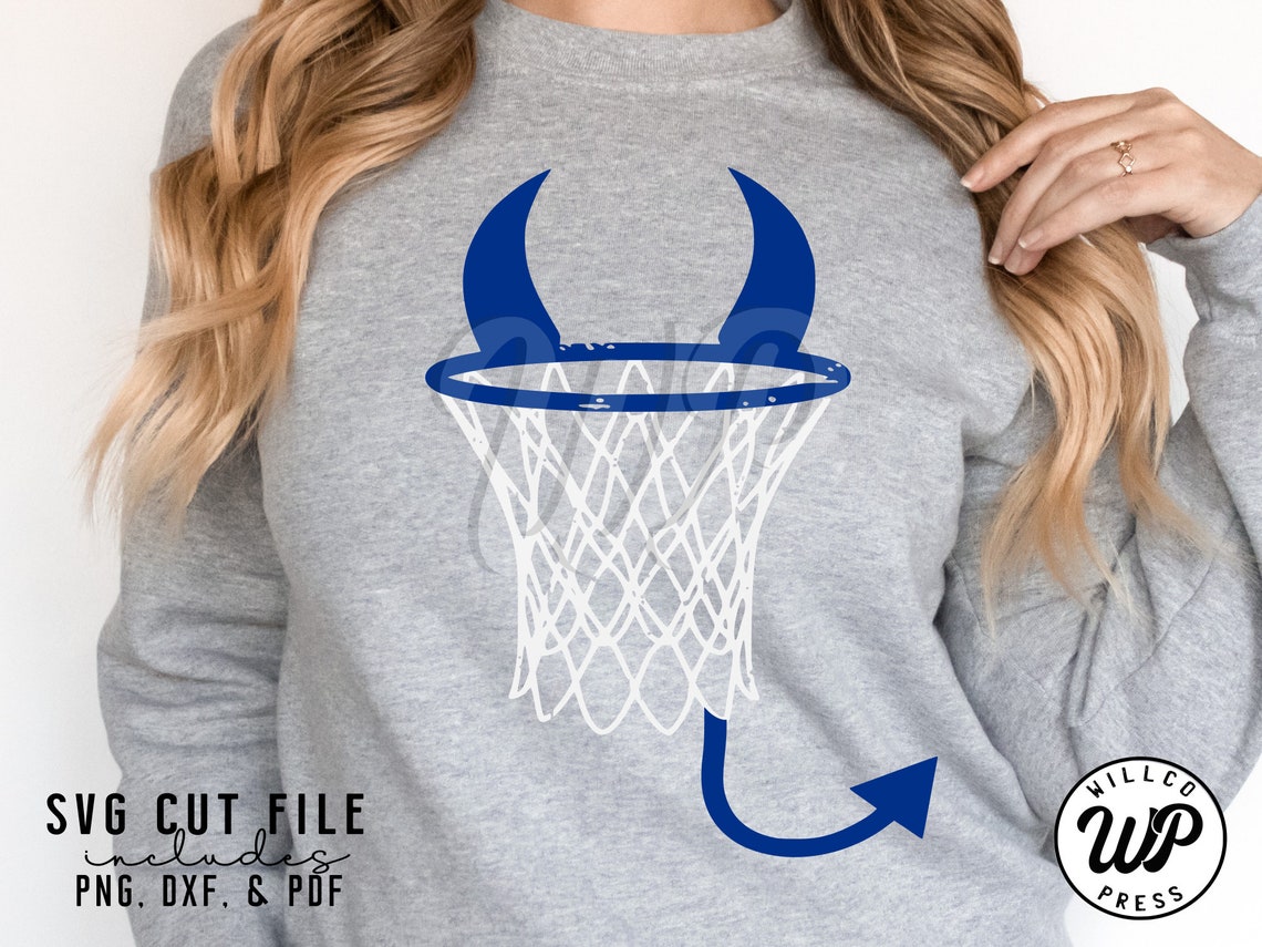 Blue Devils Svg Basketball Png Dxf Svg Files for Cricut - Etsy