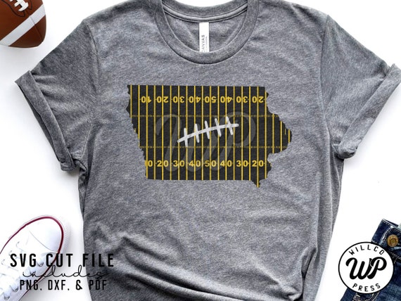 Iowa Football Svg Png Dxf Svg Files for Cricut Shirt Svgs | Etsy