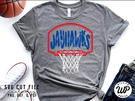 Jayhawks Svg Basketball Net Png Dxf Svg Files for Cricut | Etsy