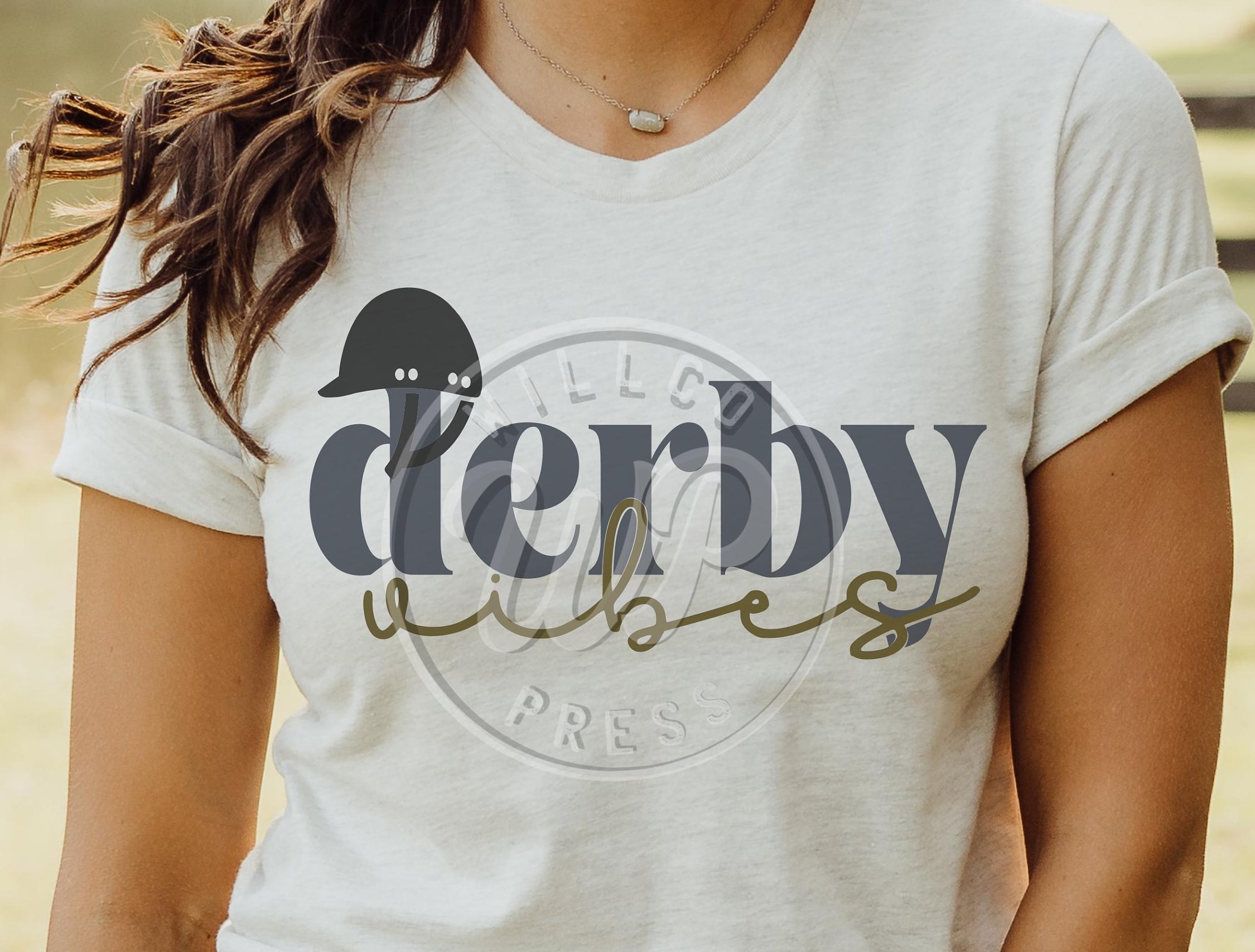 Derby Vibes Svg, Derby Printable, Png, Dxf, Cricut Cut File, Instant ...