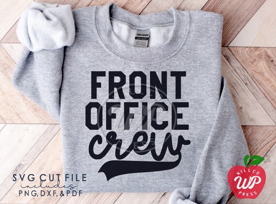 Front Office Crew Svg School Worker Svg Teacher Teams Svg - Etsy