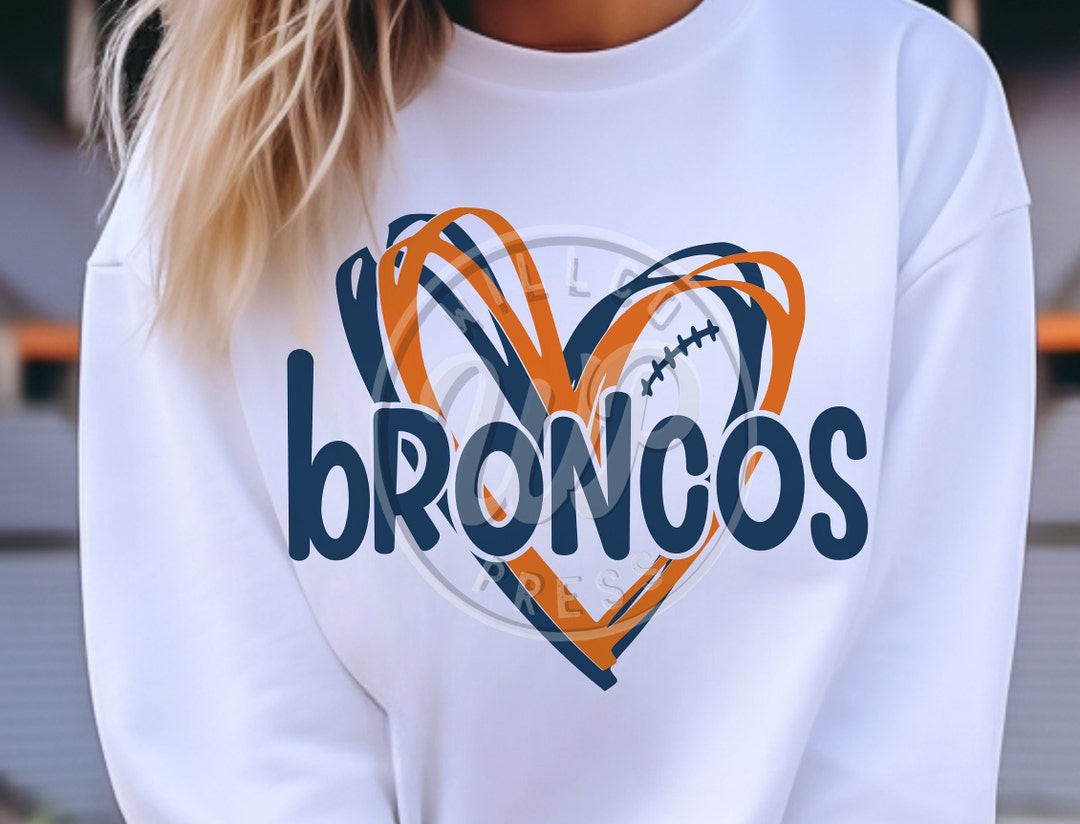 Broncos Svg, Football Svg, Png, Dxf, Svg Files for Cricut, Vinyl Cut ...