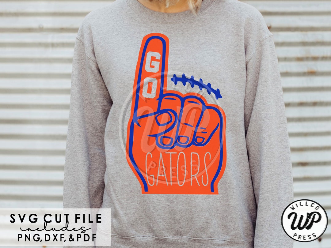 Go Gators Svg, Gators Football, Fan Foam Finger, Dxf, Png, Svg Files ...