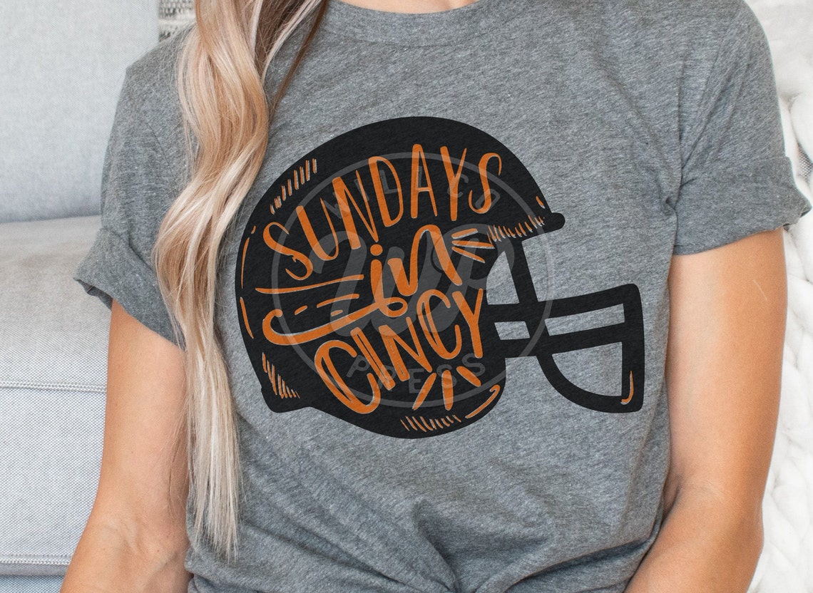 Cincinnati Svg Football Svg Png Dxf Svg Files for Cricut - Etsy