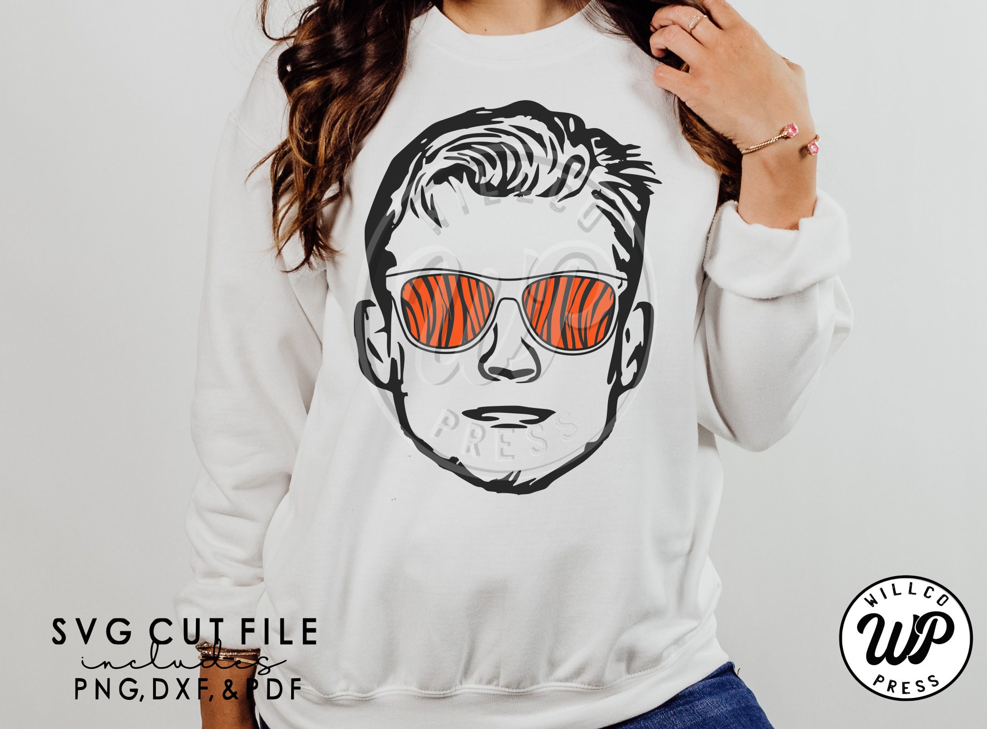 Cool Joe Svg Cincinnati Football Png Dxf Svg Files for - Etsy