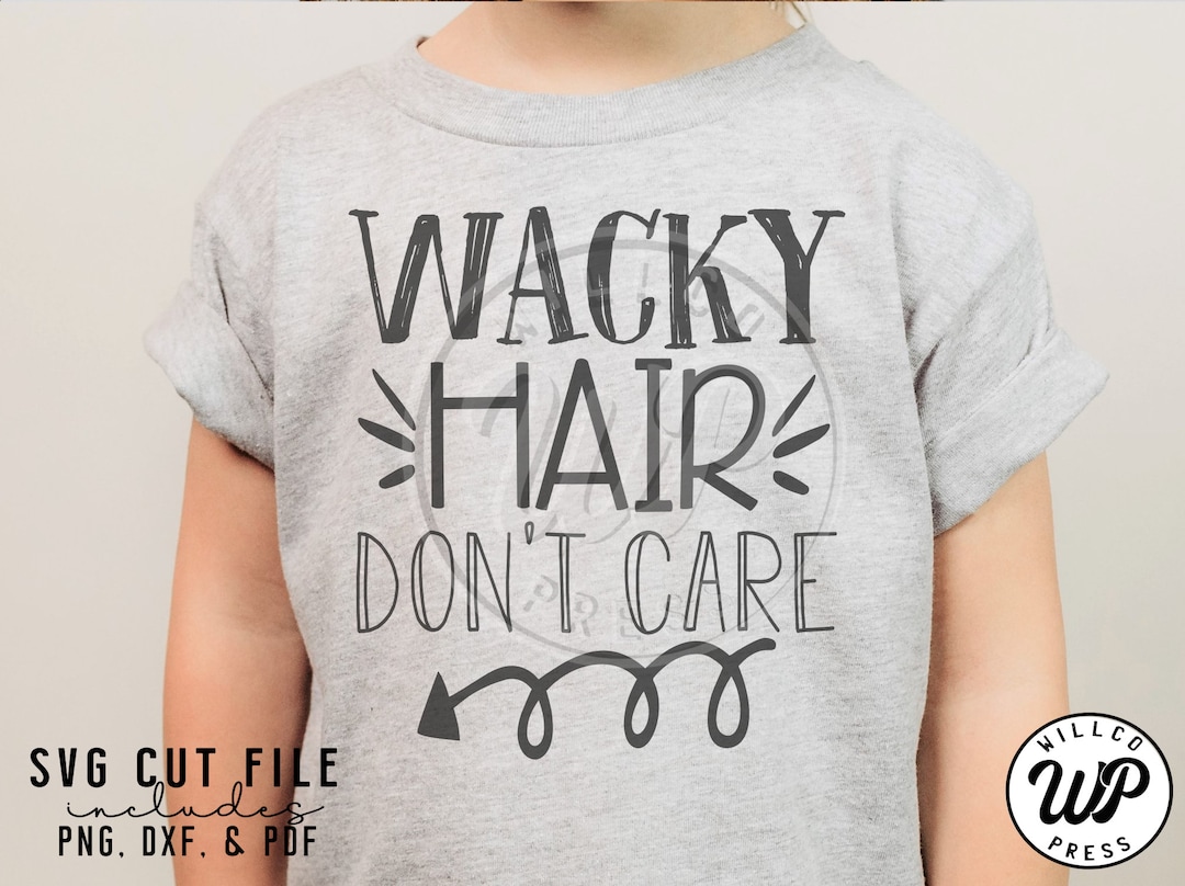 Spirit Week Svg, Wacky Hair Day, Png, Dxf, Svg Files for Cricut ...