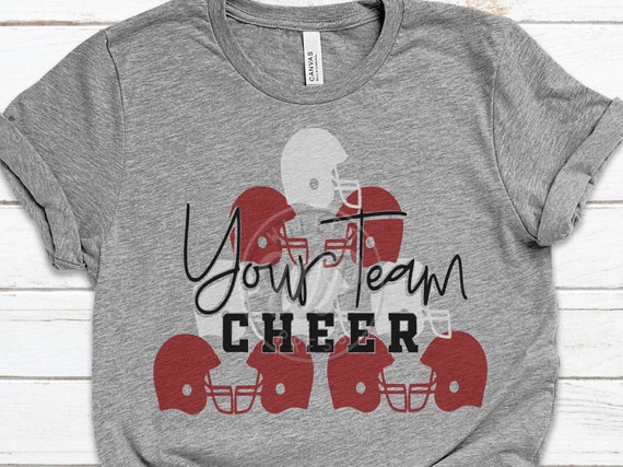 Cheer Svg Cheerleading Svg Football Svg Personalized Svg - Etsy