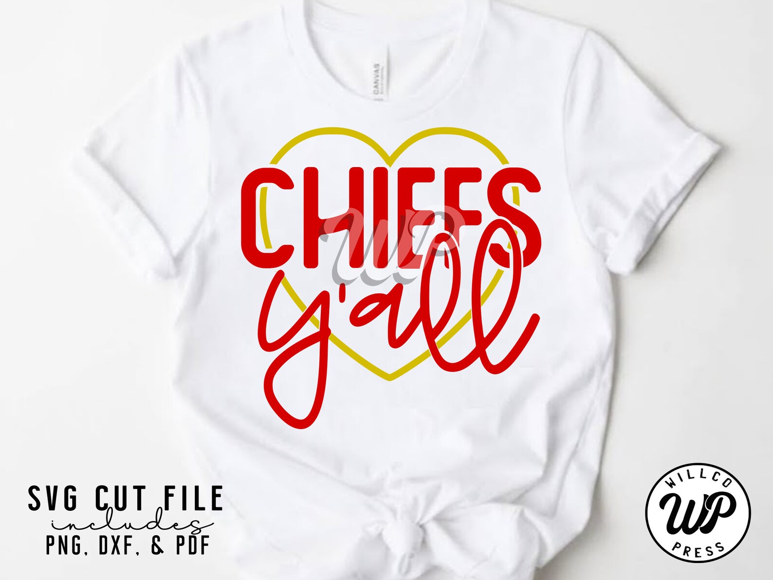 Chiefs Football Svg Png Dxf Svg Files for Cricut Shirt - Etsy