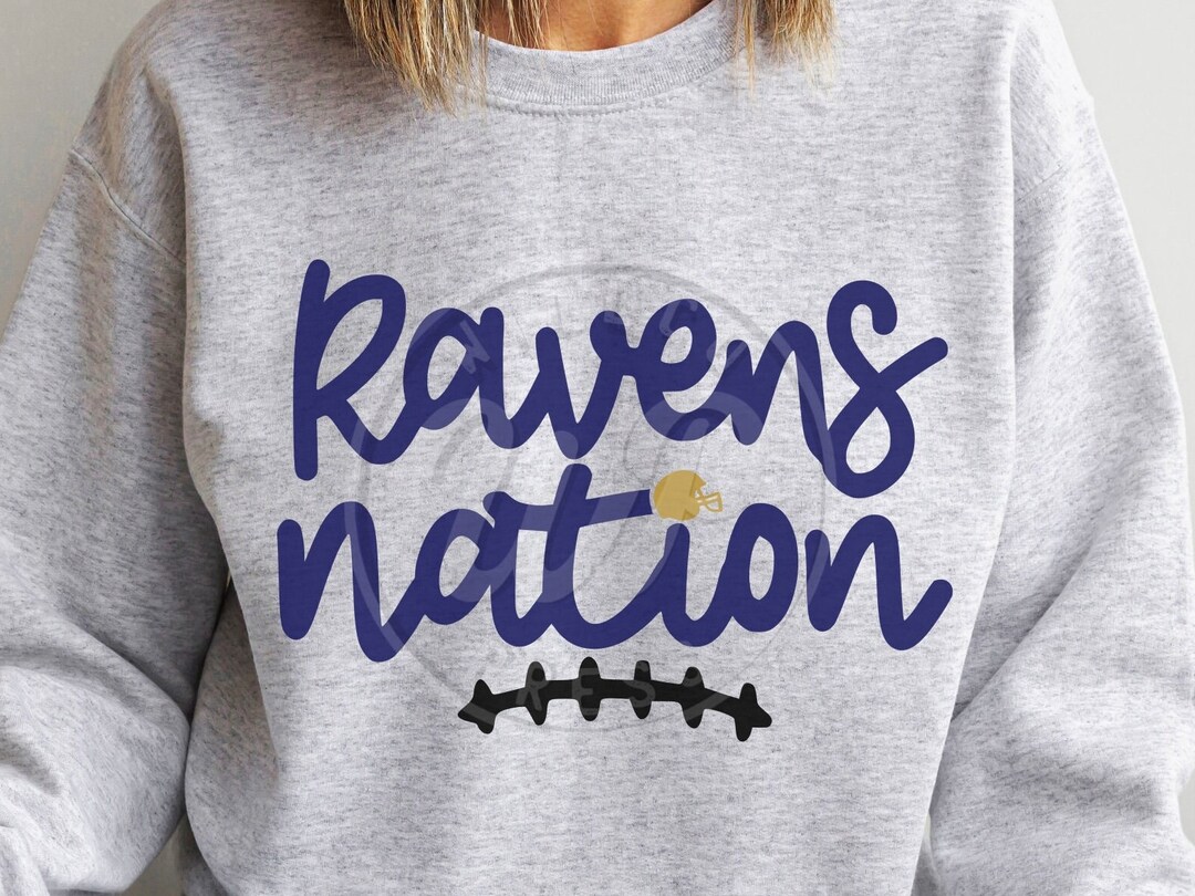 Ravens Nation, Football Svg, Png, Dxf, Svg Files for Cricut ...