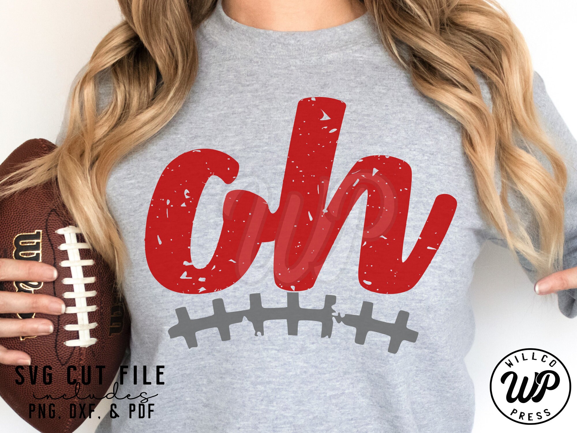 Ohio Football Svg Grunge Distressed Png Dxf Svg Files for - Etsy