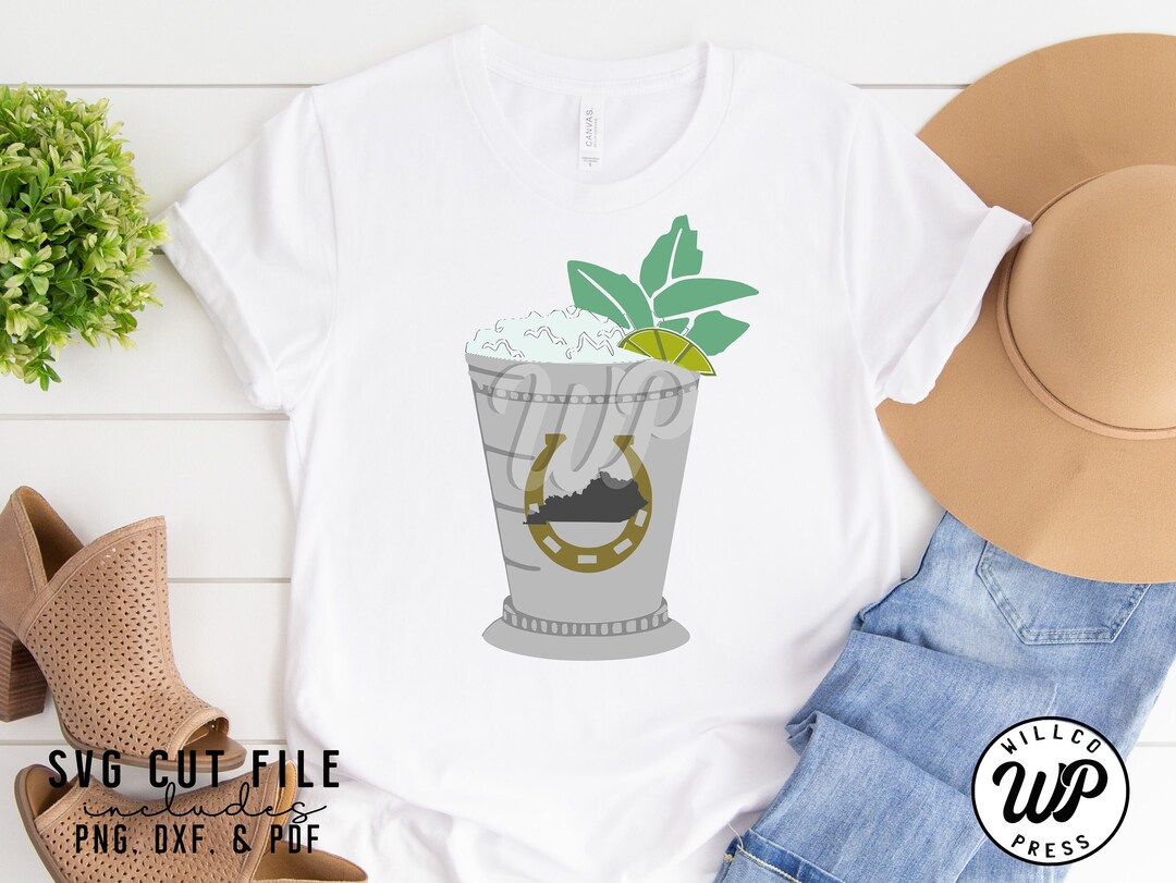 Mint Julep Svg, Derby Svg, Derby Printable, Png, Dxf, Cricut Cut File ...