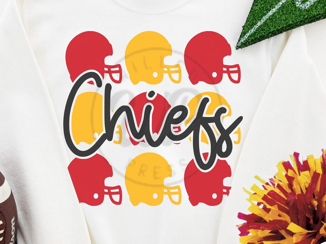Chiefs Football Svg, Png, Dxf, Svg Files for Cricut, , Vinyl Cut File ...
