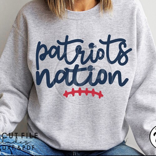 Patriots Nation Svg Patriots Football Svg Png Dxf Svg - Etsy