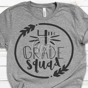 Teacher Svg, Fourth Grade Teacher Svg, 4th Grade Svg, Teacher Team Svg ...