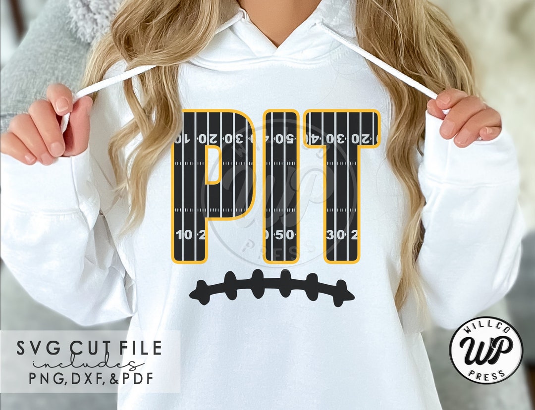 PIT Football Svg, Pittsburgh Svg, Airport Code, Png, Dxf, Svg Files for ...