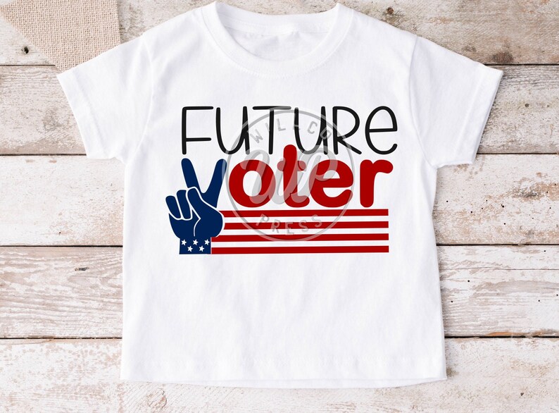 Future Voter Svg, Kids Svg, American Flag, Vote, Png, Dxf, Svg Files ...