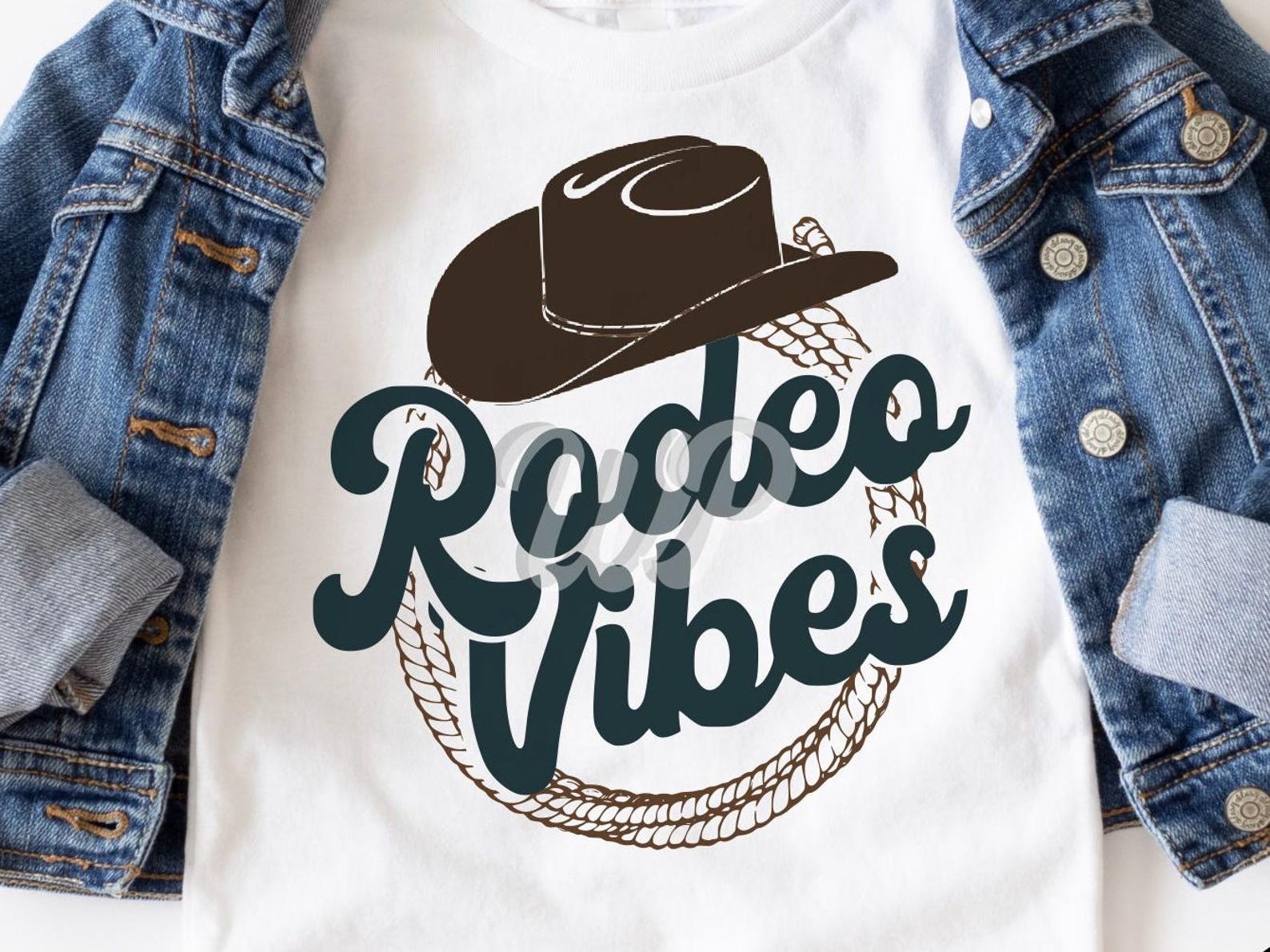 Rodeo Vibes Png, Dxf, Svg Files for Cricut, Sublimination, Clipart ...