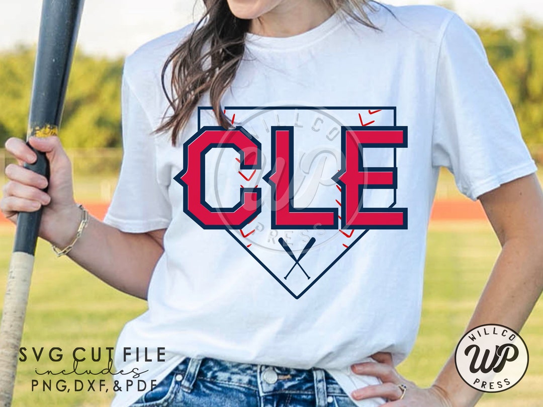 CLE Baseball Svg Cleveland Svg Airport Code Grunge - Etsy