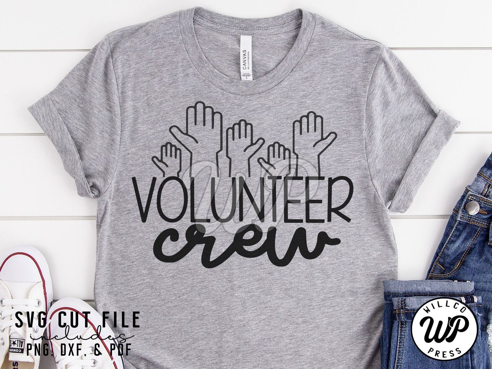 Volunteer Crew Svg Helping Hands School Volunteers Png - Etsy