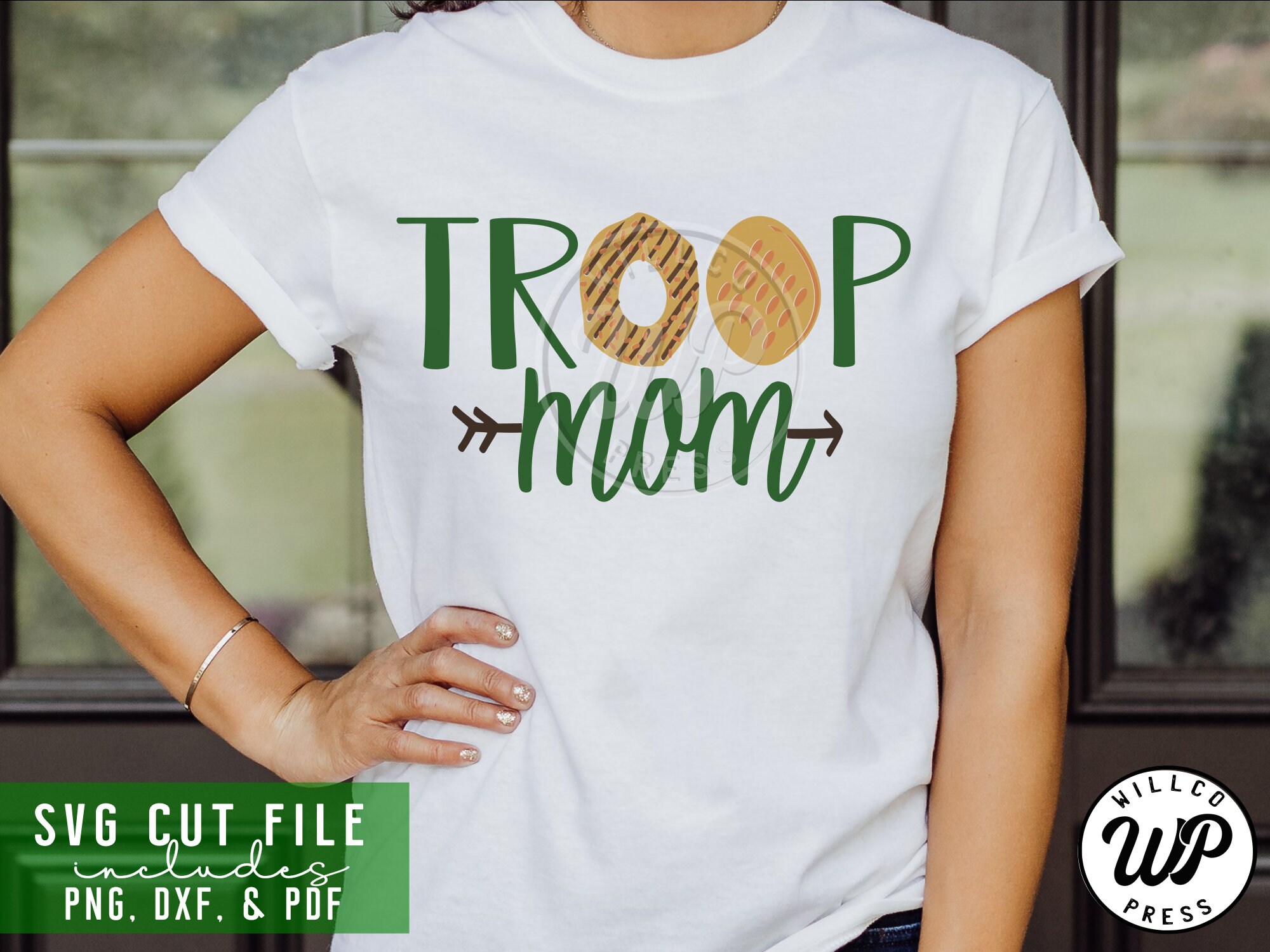 Troop Mom Svg Cookie Season Png Dxf Svg Files for Cricut - Etsy