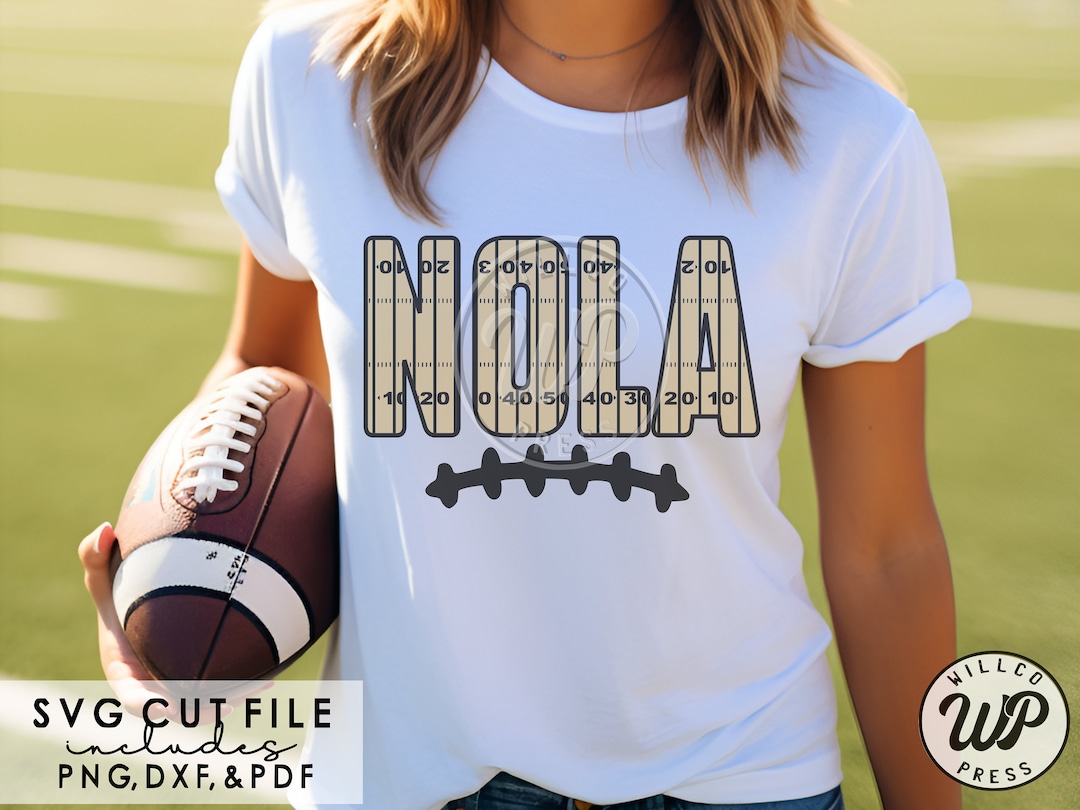 NOLA Football Svg New Orleans Svg Nickname Png Dxf Svg - Etsy Canada
