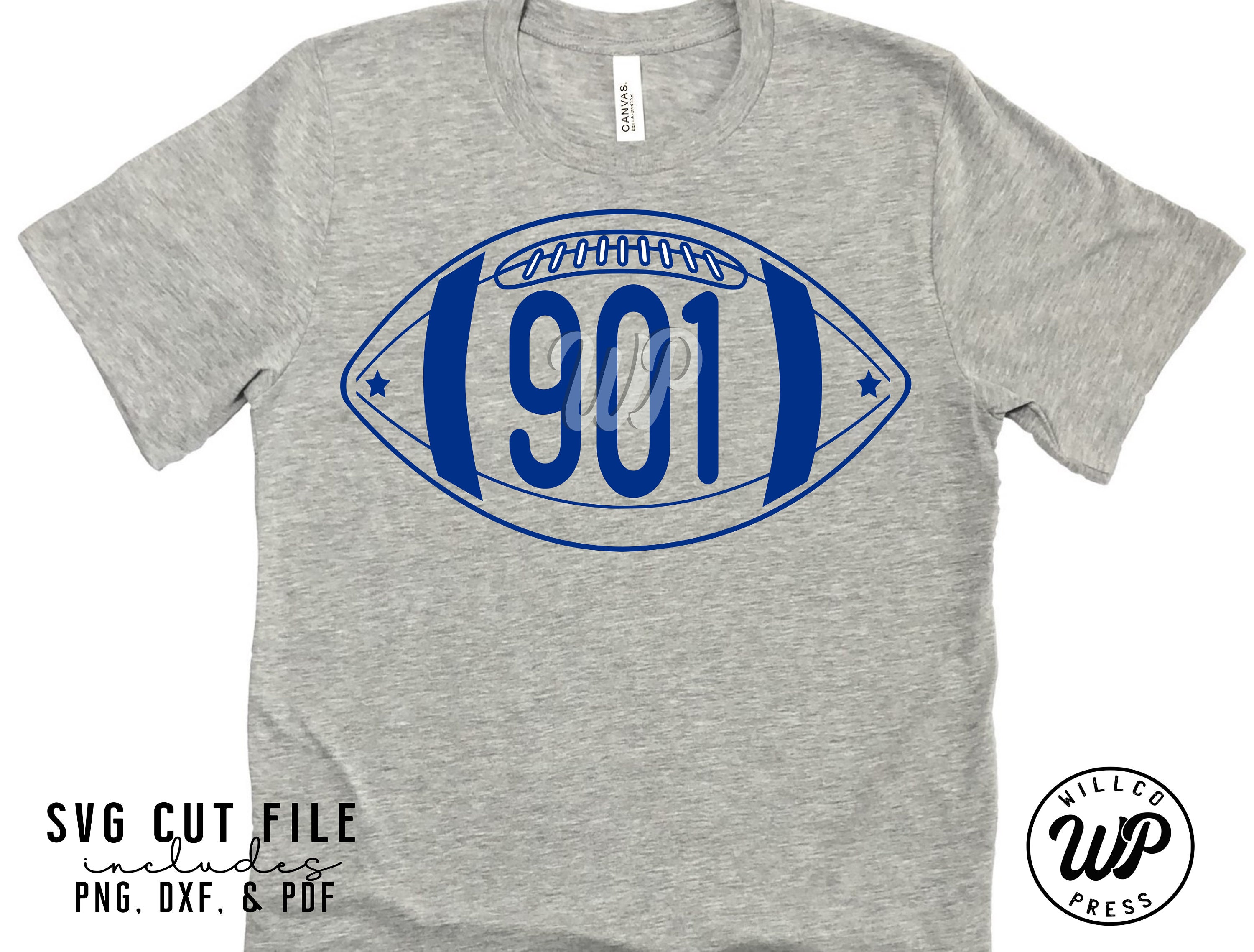 901 Football Svg, Memphis, Png, Dxf, Svg Files for Cricut, Vinyl Cut ...