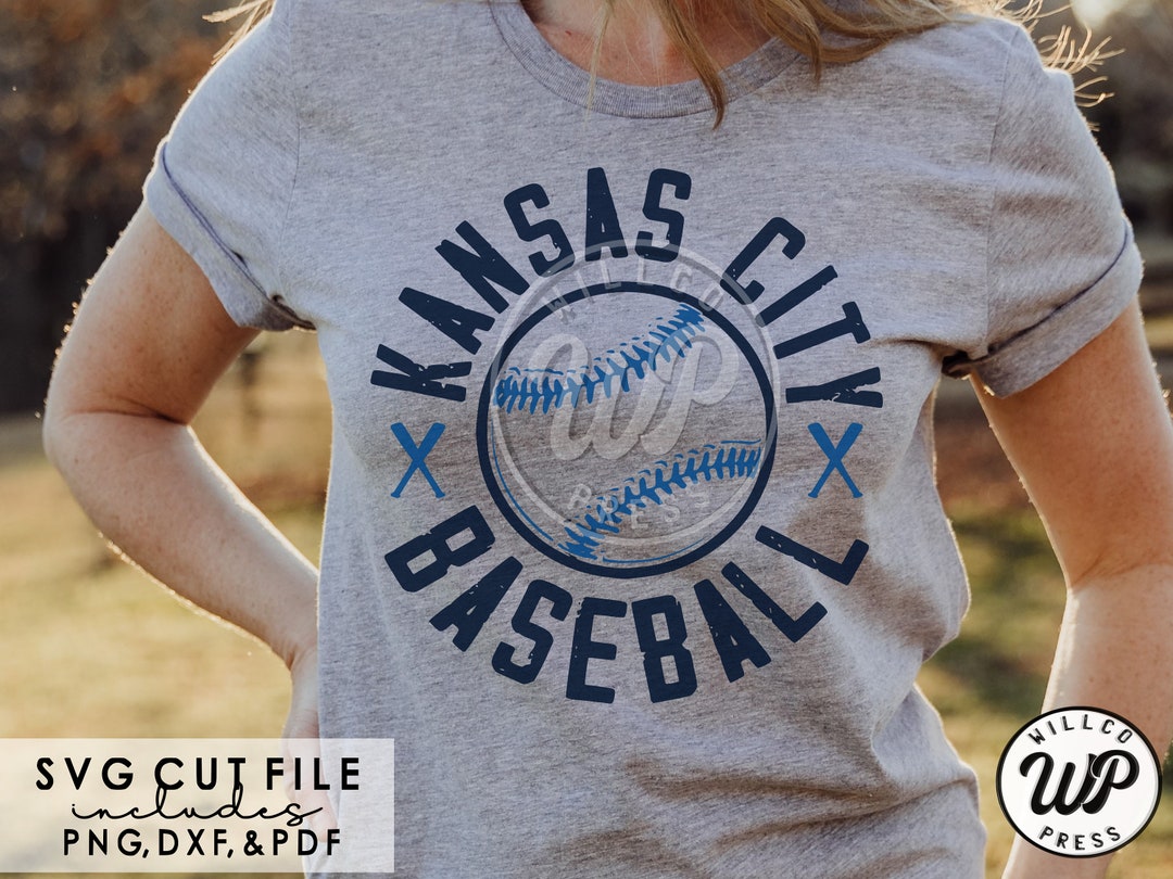 Kansas City Baseball Svg, Sublimination, Transparent Png, Digital, Dxf ...